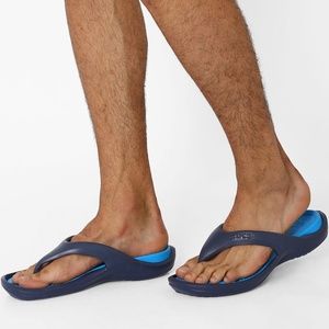 CROCS | Shoes | Crocs Athens Ii Rare Navyocean Blue Flip Flops | Poshmark